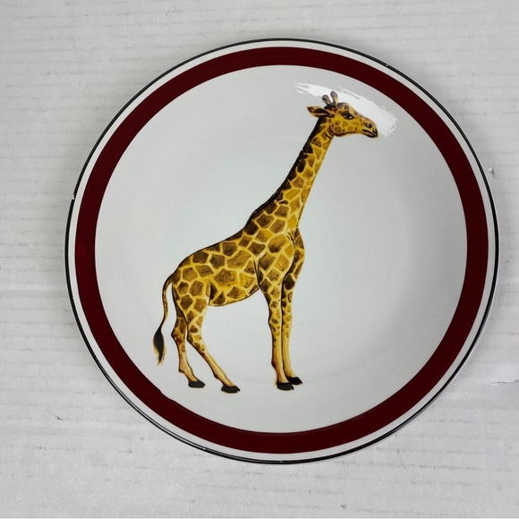 Mottahedeh | Accents | Mottahedeh Giraffe Plate Made In Italy Ceramic ...